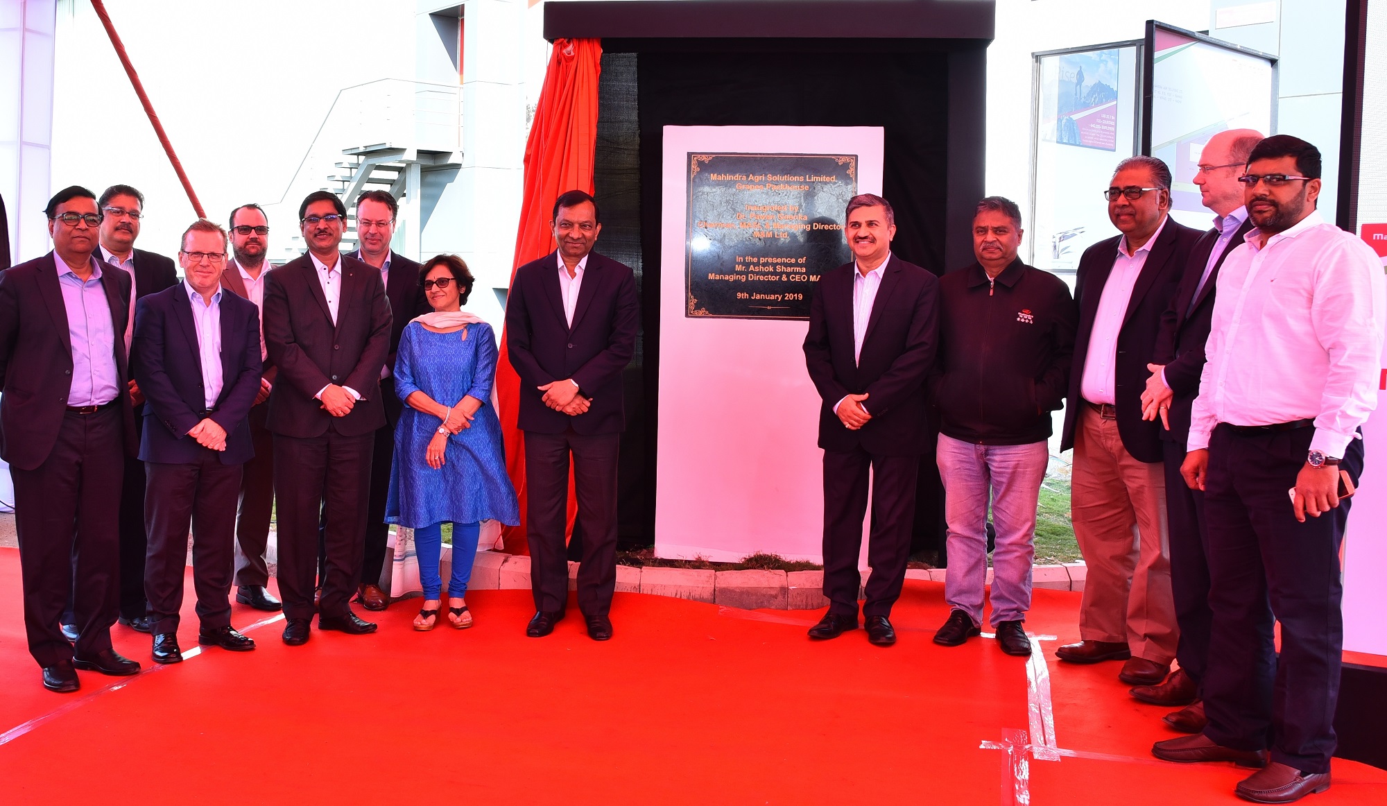 Mahindra inaugurates state of the art Grape Packhouse Facility in ...