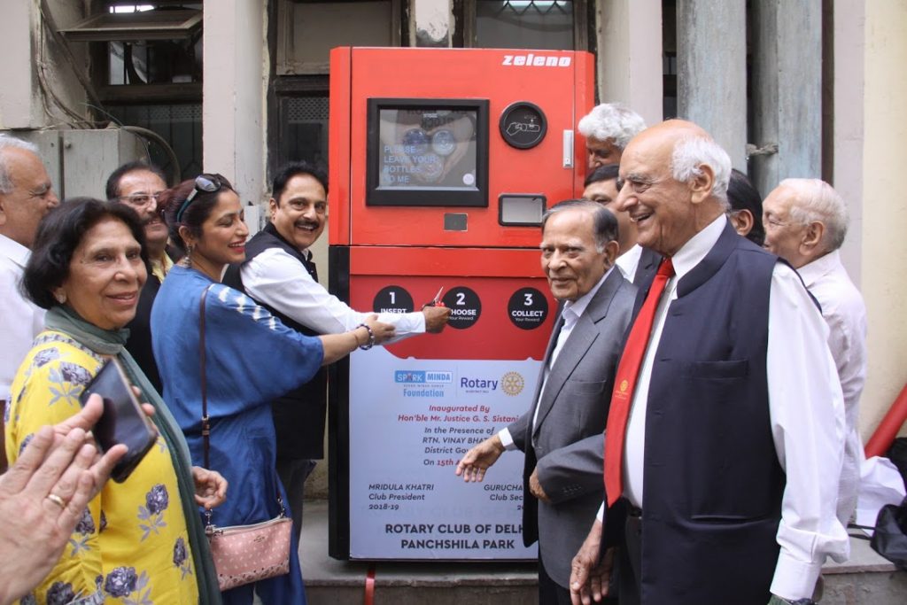 Spark Minda Foundation with Rotary Club installs Reverse Vending ...