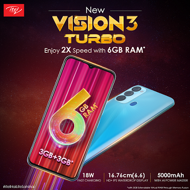 आईटेल ने लॉन्च किया Vision 3 Turbo - पत्रिका जगत